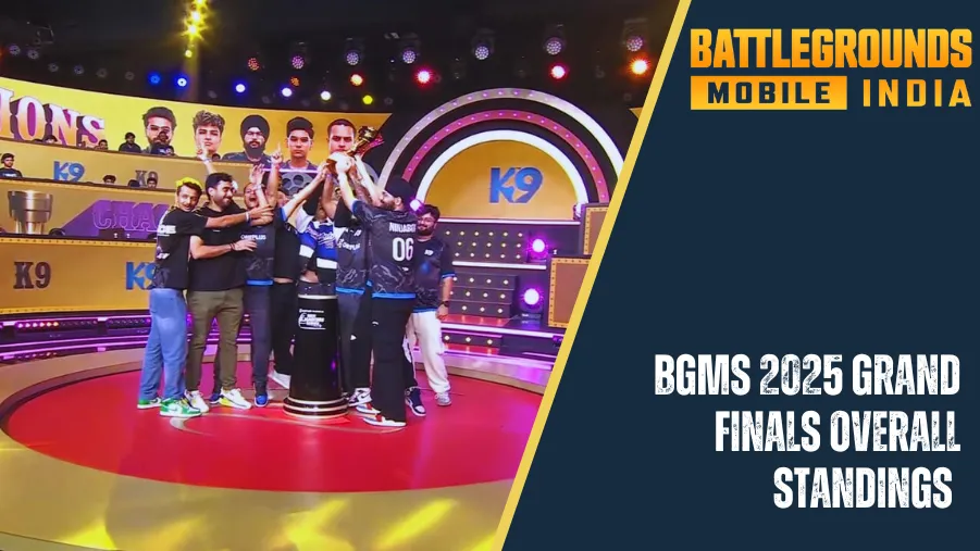 BGMS 2025 Grand Finals Day 3 Overall Standings, MVP and More
